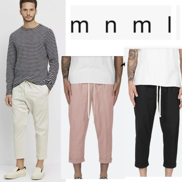 MNML | Pants | Mnml Mens Crop Pants 6 Tan Khaki Avail Org 69 | Poshmark